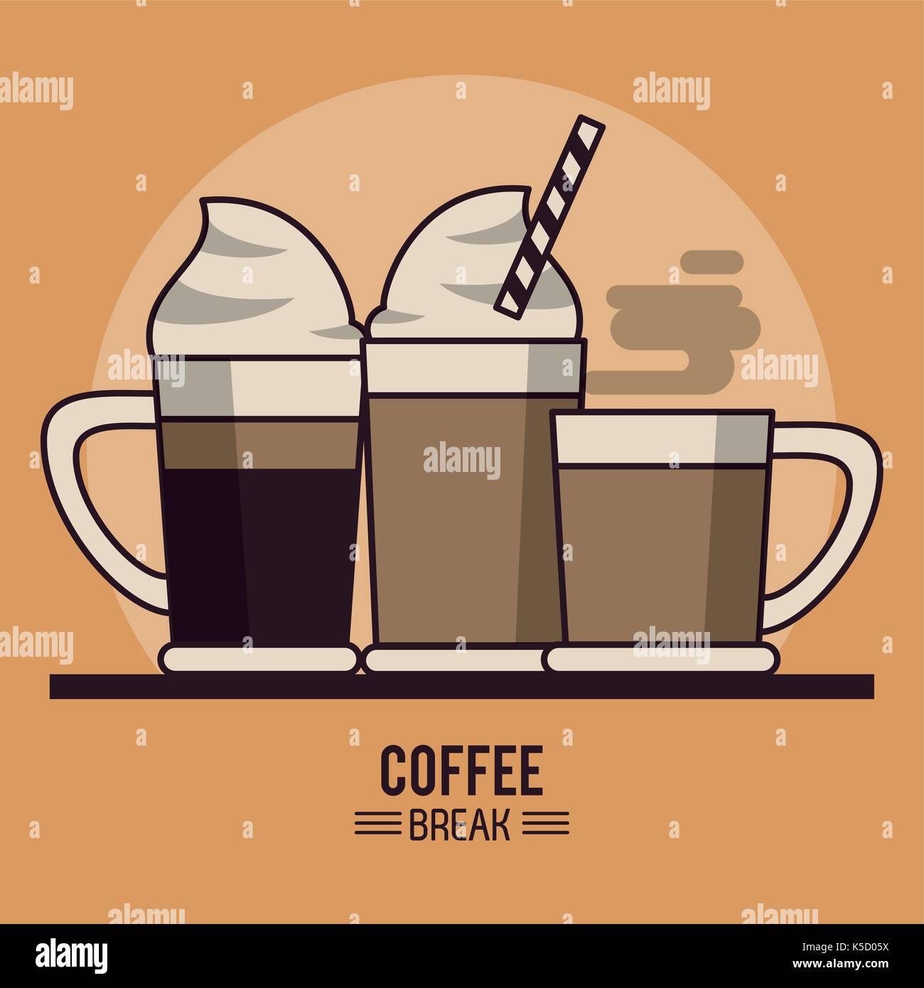Coffee drink infographic Stock Vector Image & Art - Alamy