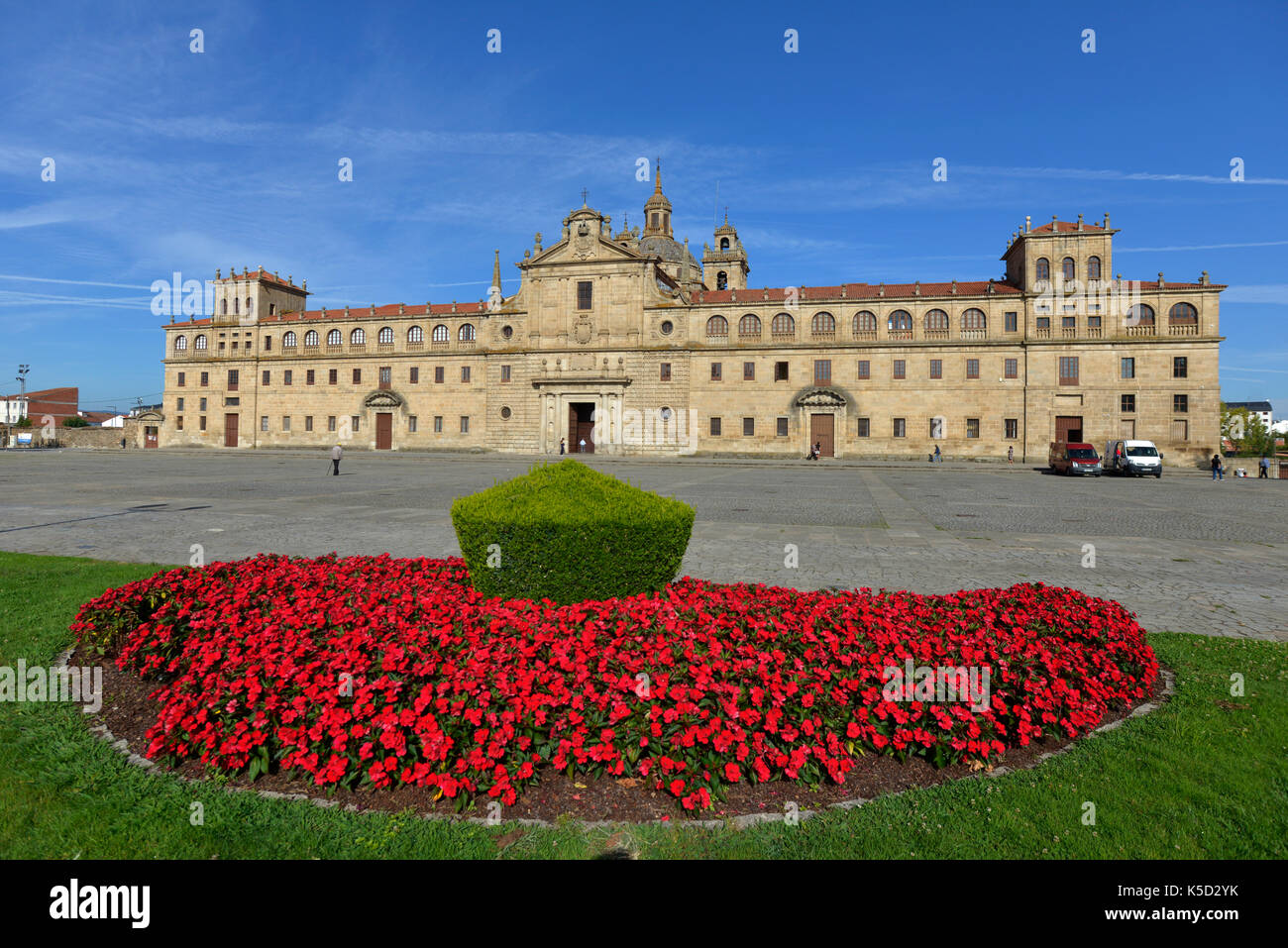 College of "Nuestra Señora De la Antigua",Monforte de Lemos,Spain Stock ...