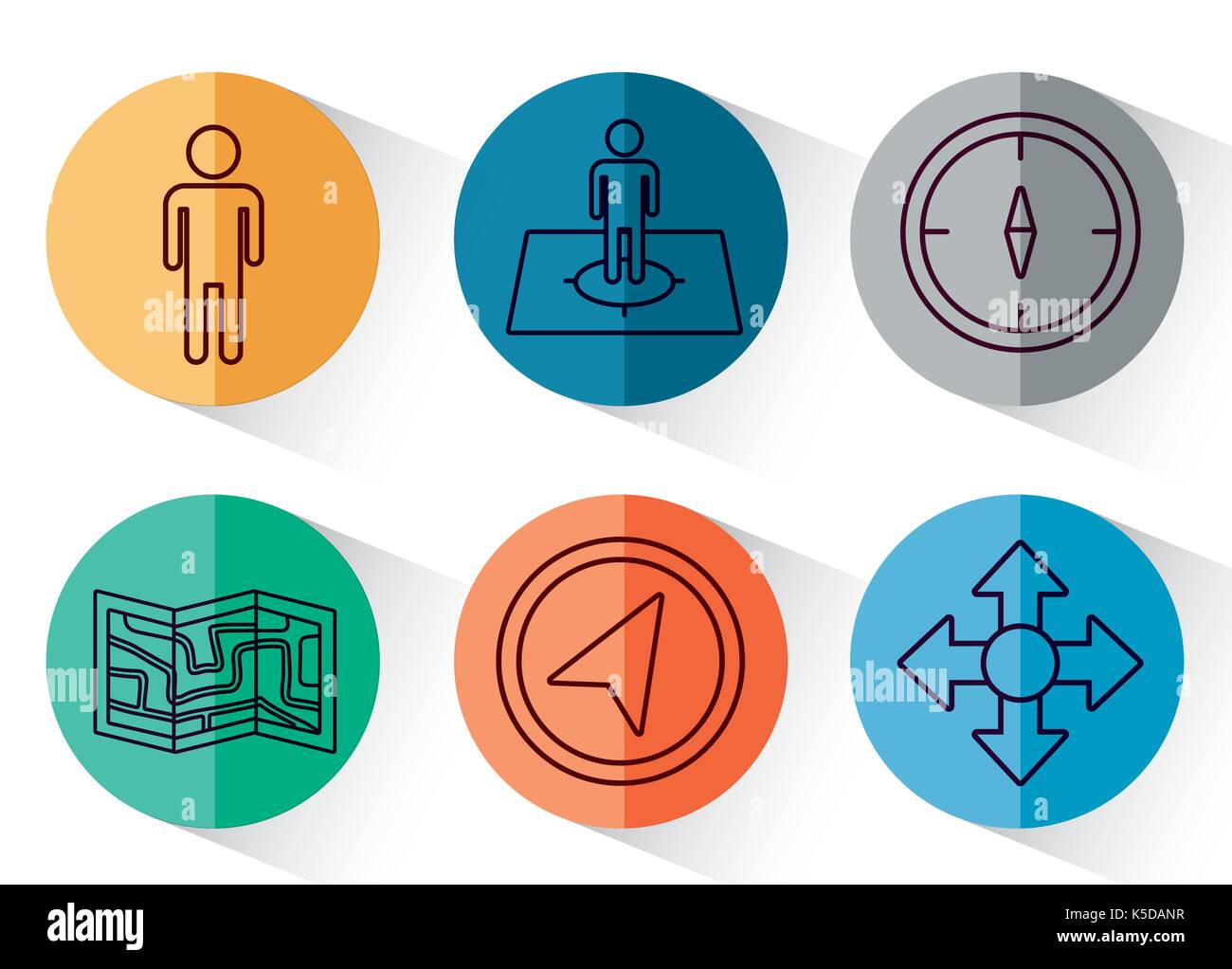 navigation and location design Stock Vector Image & Art - Alamy