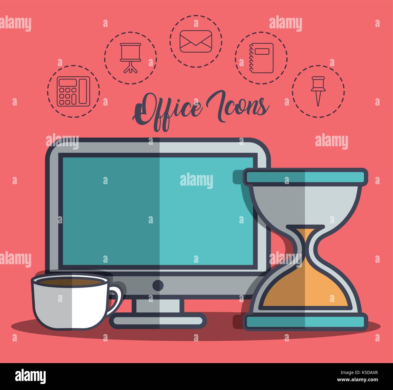 office elements design Stock Vector Image & Art - Alamy