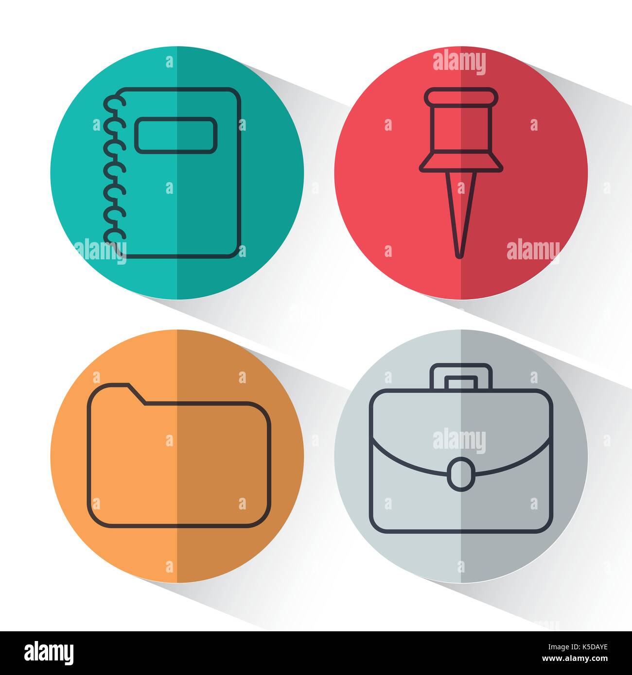 office elements design Stock Vector Image & Art - Alamy