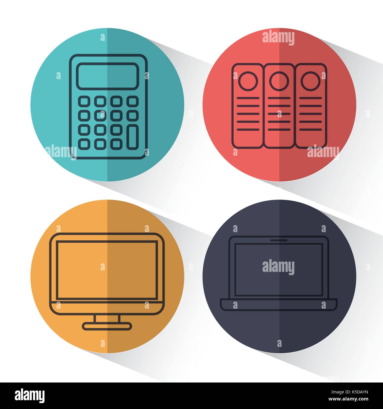 office elements design Stock Vector Image & Art - Alamy