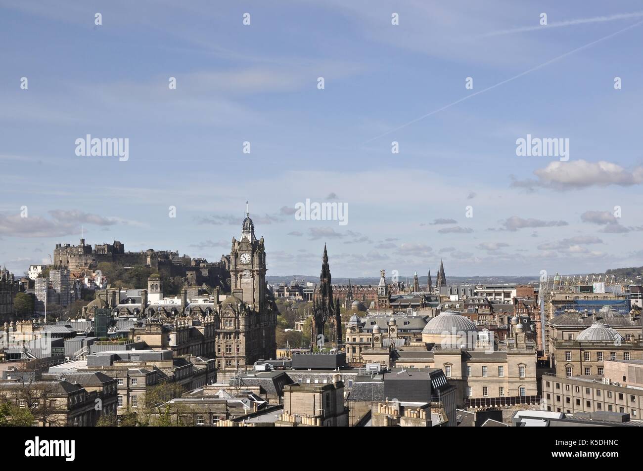 Calton Hill, Edinburgh Scotland, United Kingdom Stock Photo - Alamy