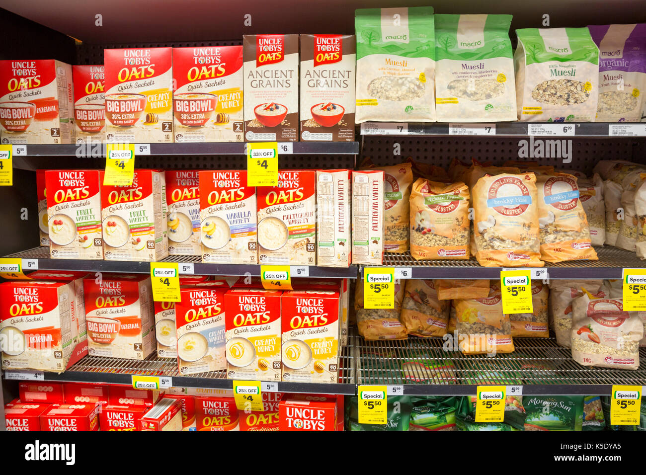 Uncle tobys oats hi-res stock photography and images - Alamy