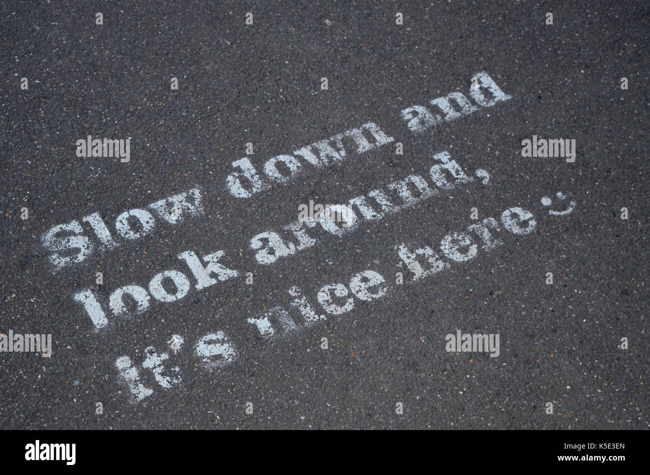 Motivational graffiti hi-res stock photography and images - Alamy