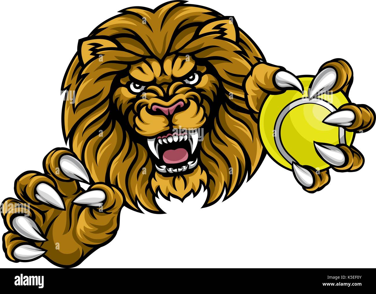 Lions holding Stock Vector Images - Alamy