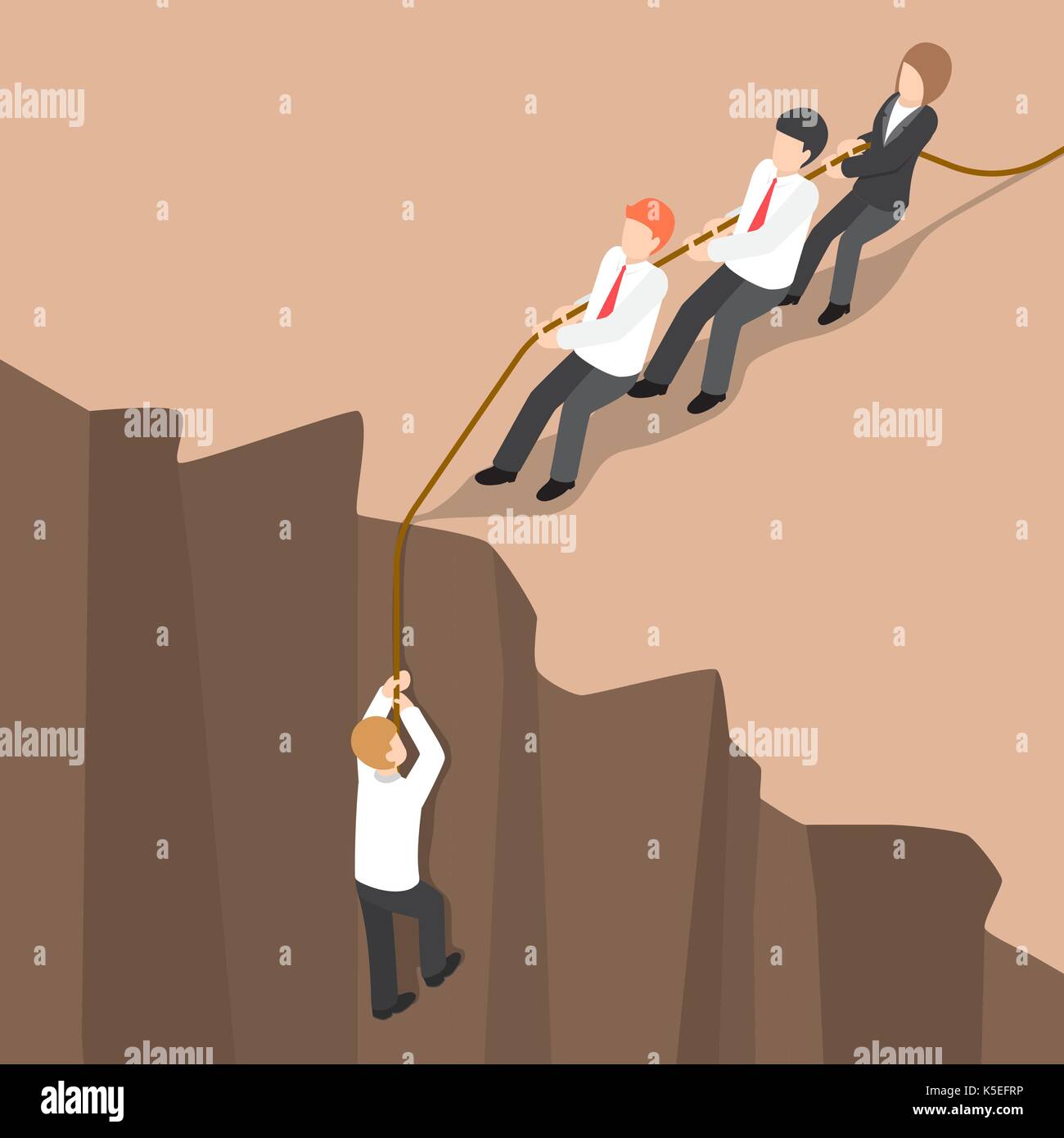 3d man friend partner concept Stock Vector Images - Alamy