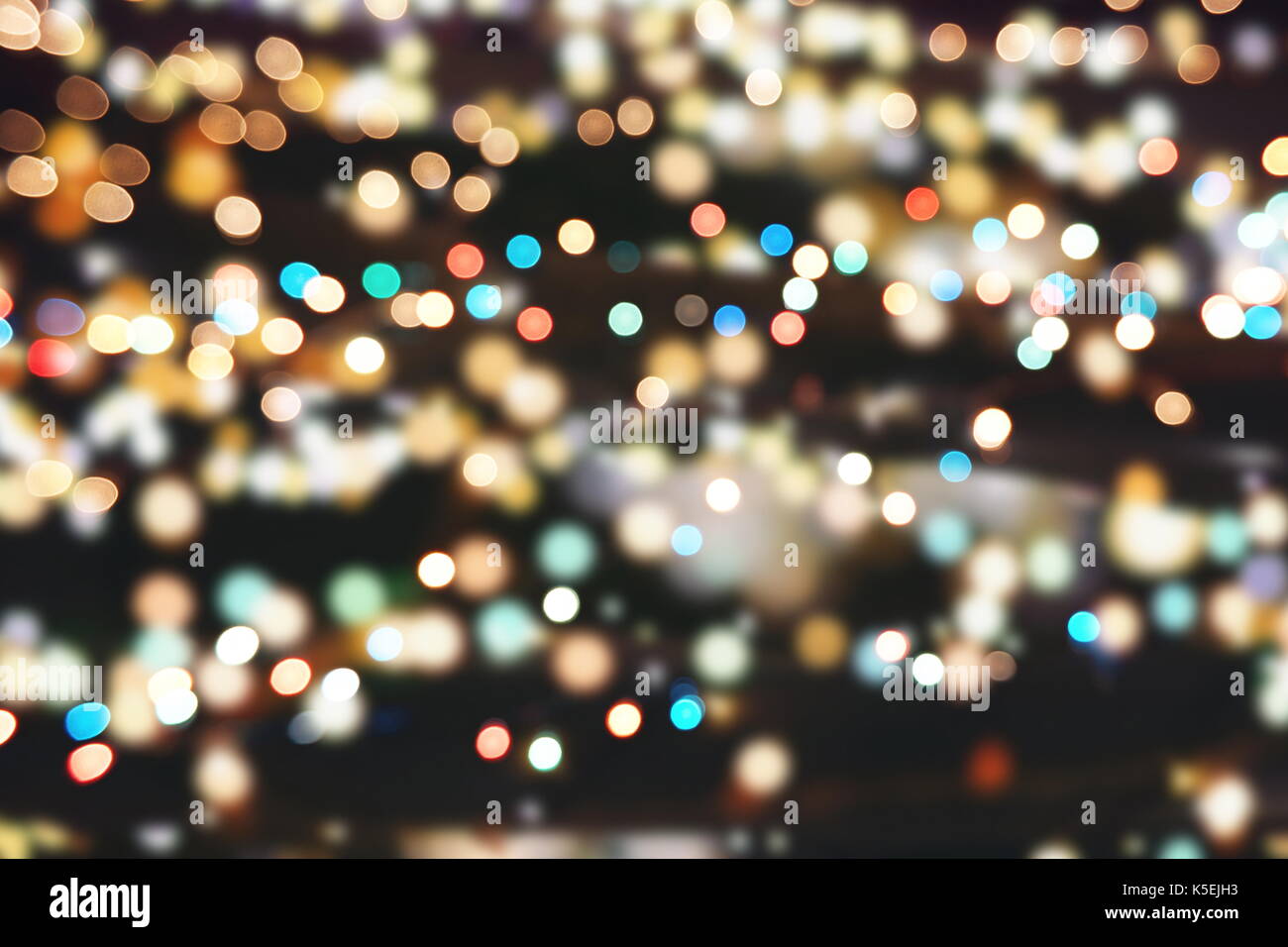 Bright light spots abstract bokeh blurred texture background Stock ...