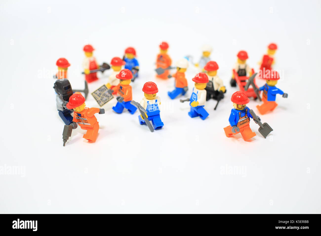 labour worker lego Stock Photo - Alamy