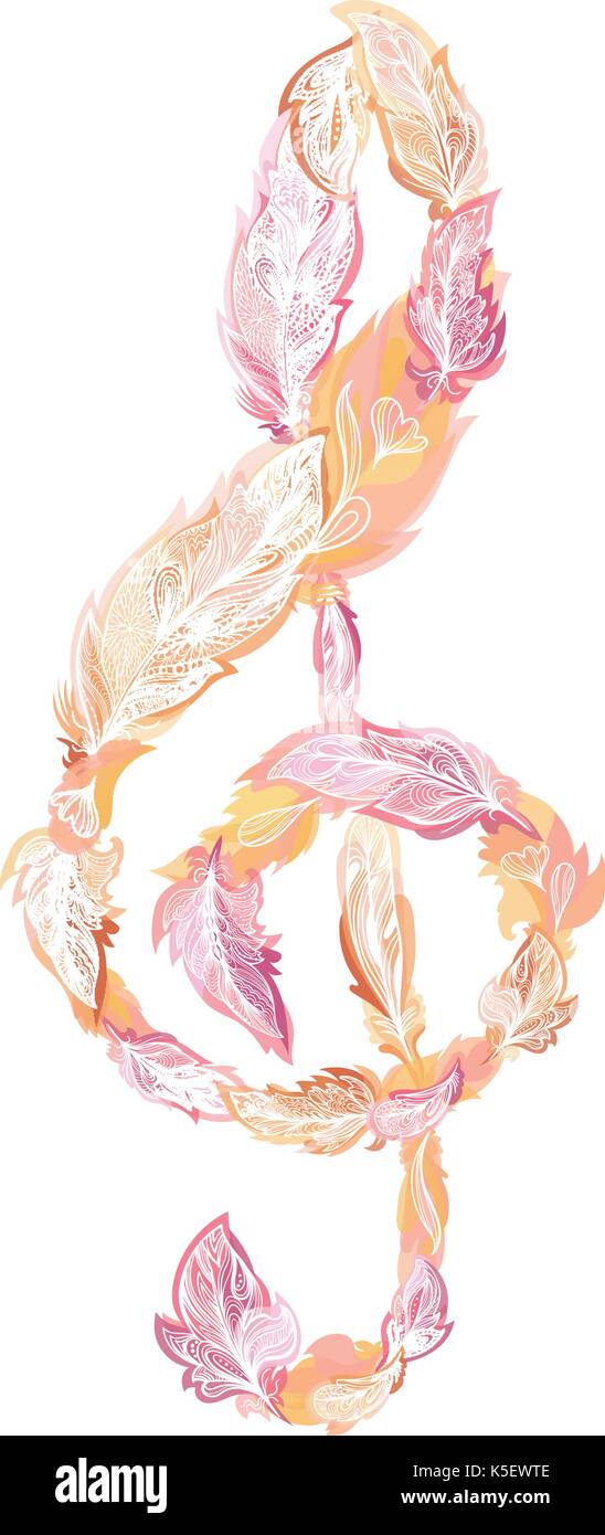 Symphony in pink Stock Vector Images - Alamy