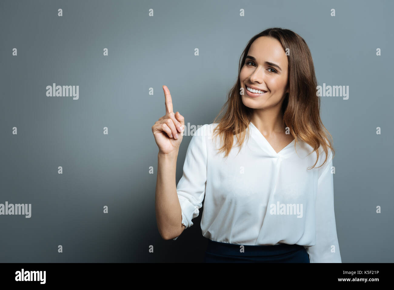 Making the point hi-res stock photography and images - Alamy
