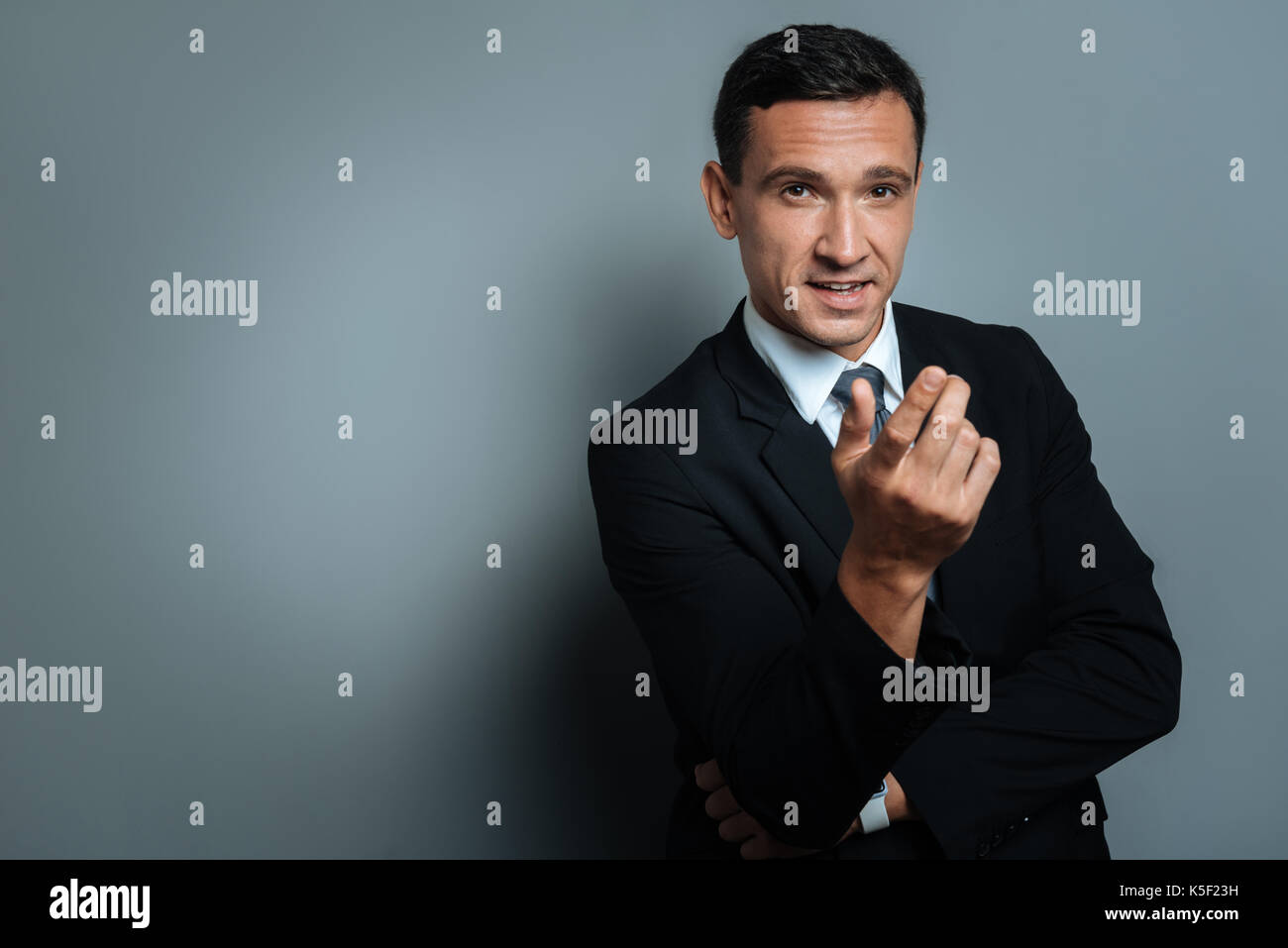 Self confident successful businessman hi-res stock photography and ...
