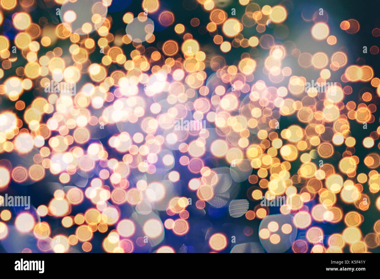 Bright light spots abstract bokeh blurred texture background Stock ...