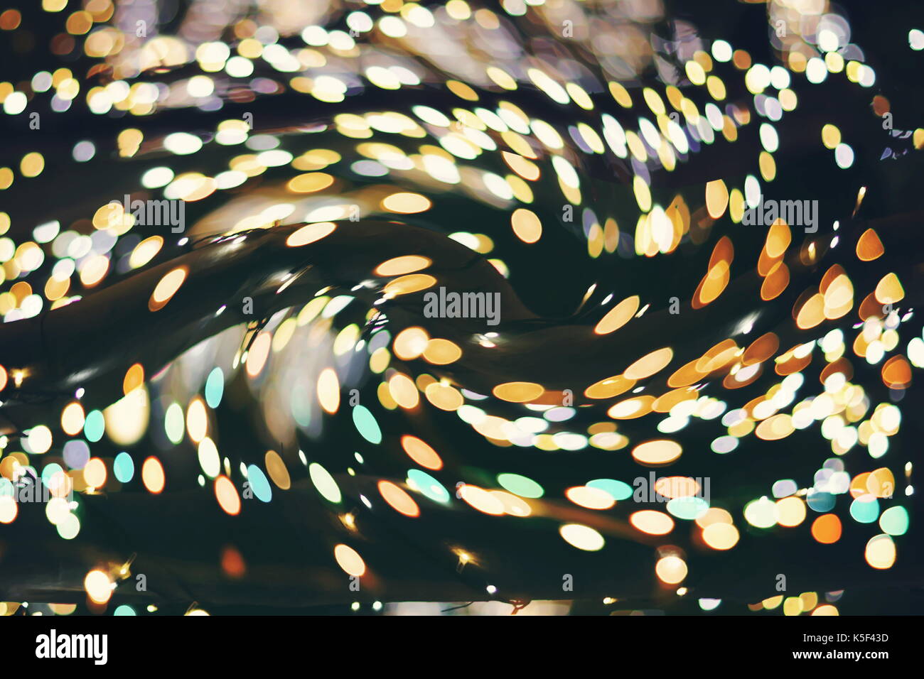 Bright light spots abstract bokeh blurred texture background Stock ...