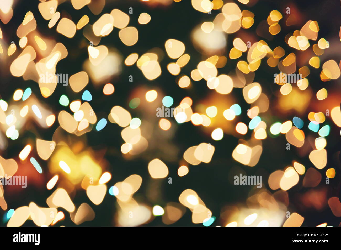 Bright light spots abstract bokeh blurred texture background Stock ...