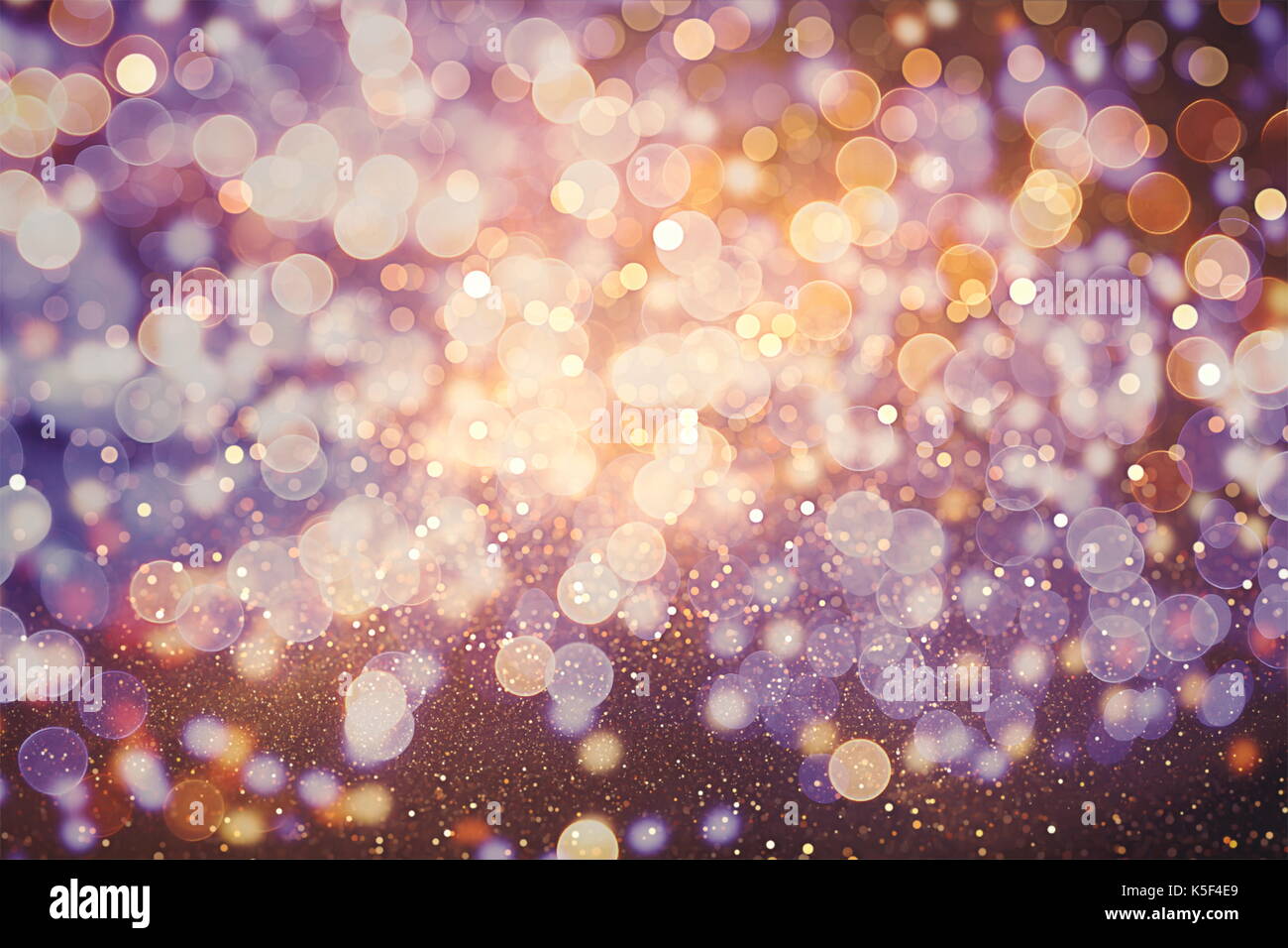 Bright light spots abstract bokeh blurred texture background Stock ...
