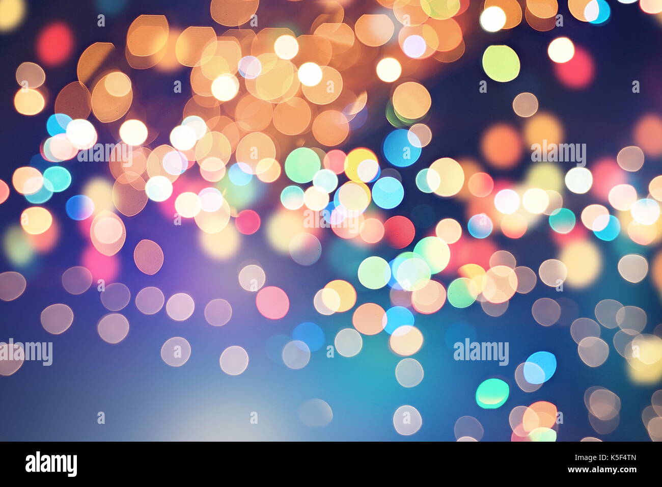 Bright light spots abstract bokeh blurred texture background Stock ...