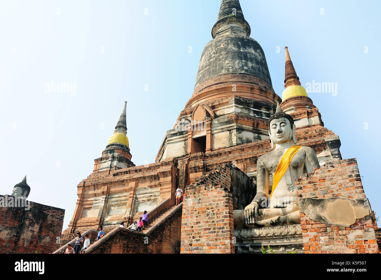 Wat Chai Watthanaram, Ayutthaya,Thailand Stock Photo - Alamy