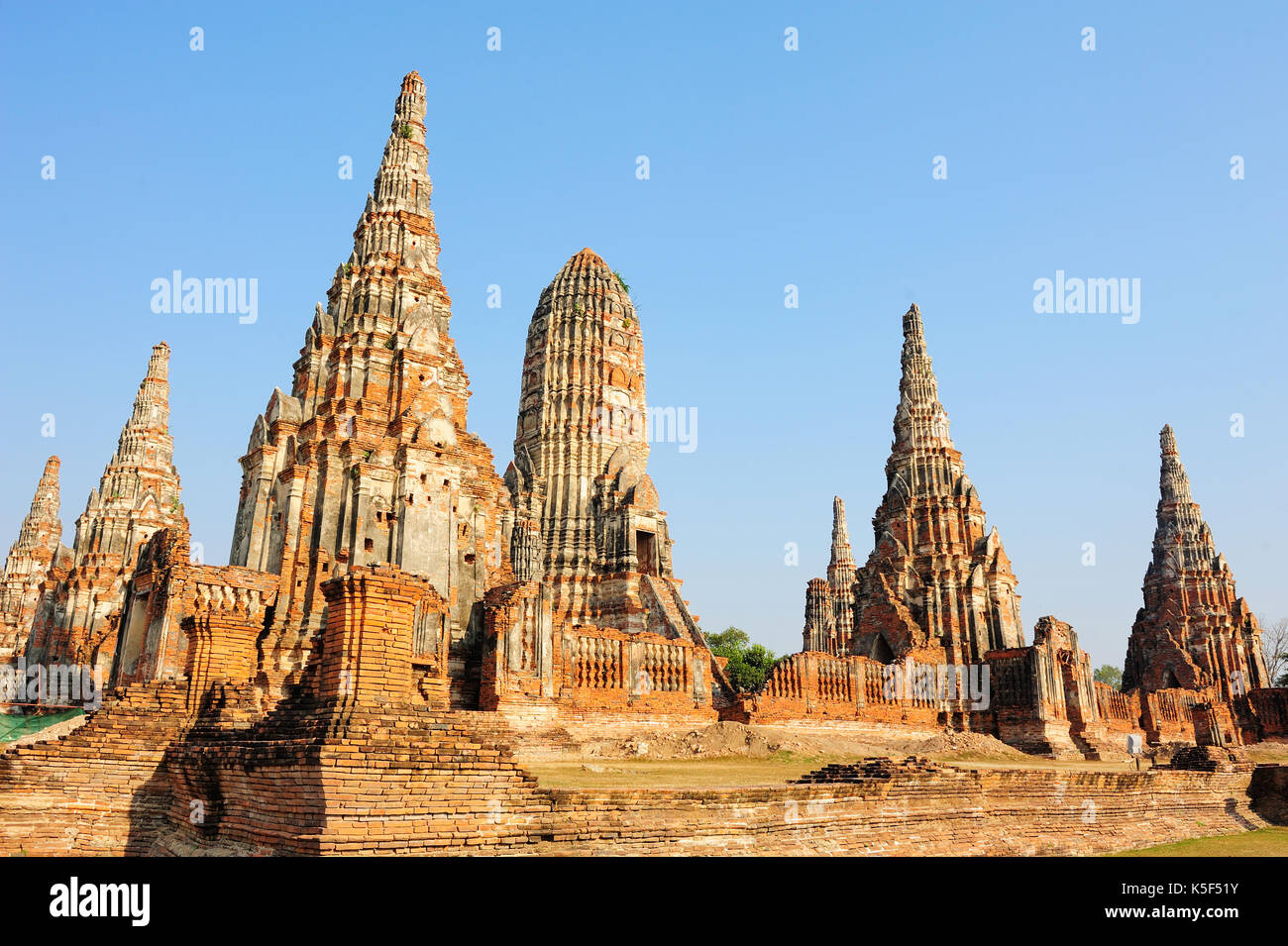 Wat Chai Watthanaram, Ayutthaya,Thailand Stock Photo - Alamy