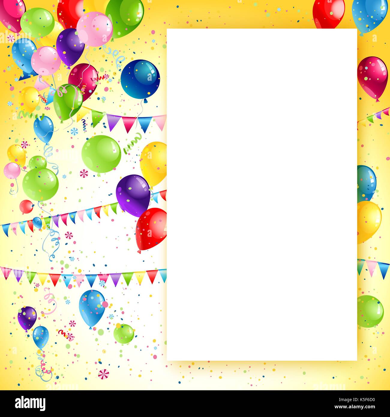 Holiday birthday frame Stock Vector Image & Art - Alamy