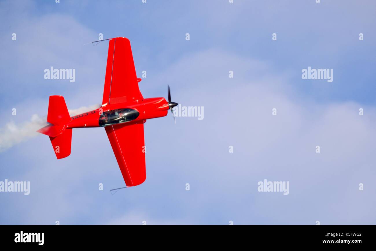 Gerald Cooper flying an XtremeAir XA42 at Bournemouth Air Festival ...