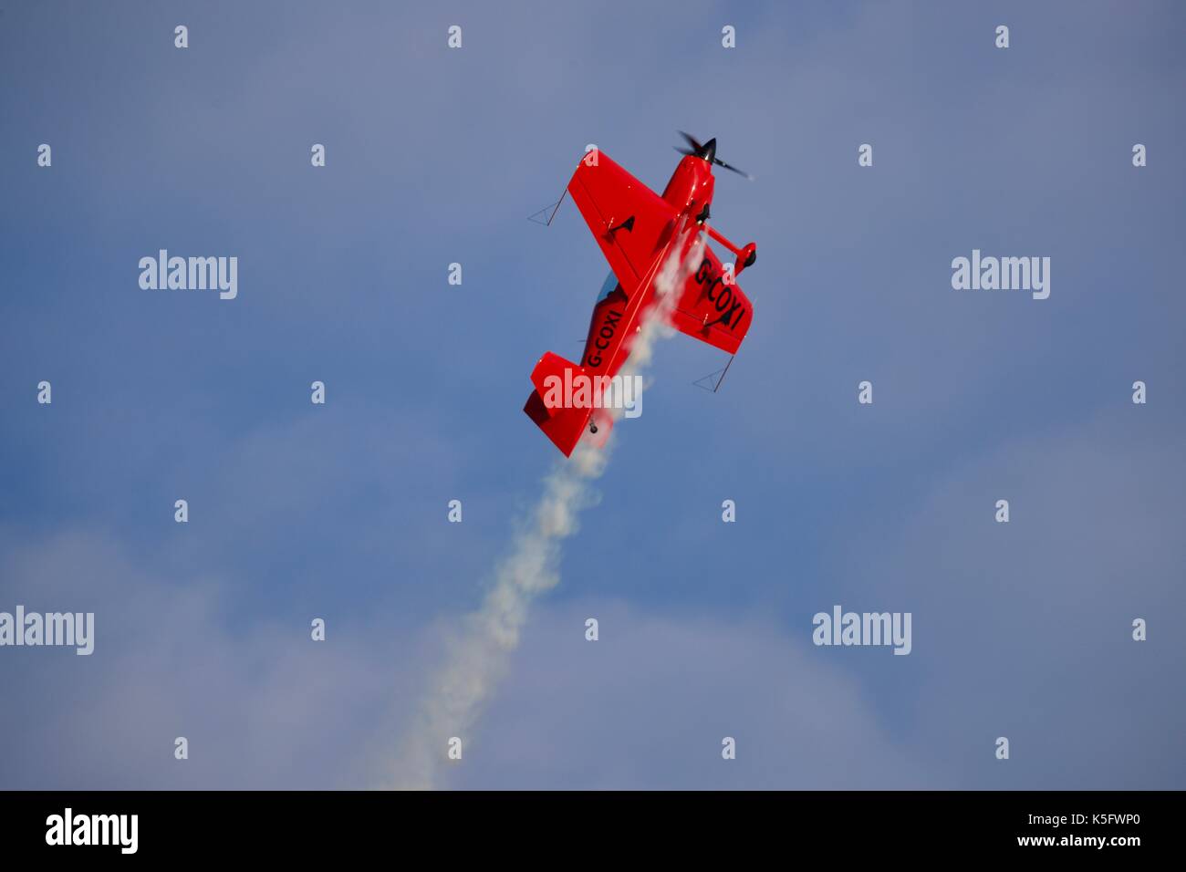 Gerald Cooper flying an XtremeAir XA42 at Bournemouth Air Festival ...