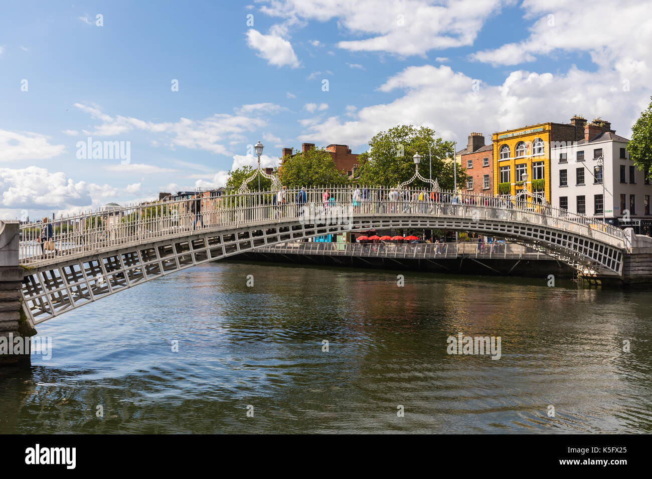 The Ha'penny Bridge, known later for a time as the Penny Ha'penny ...