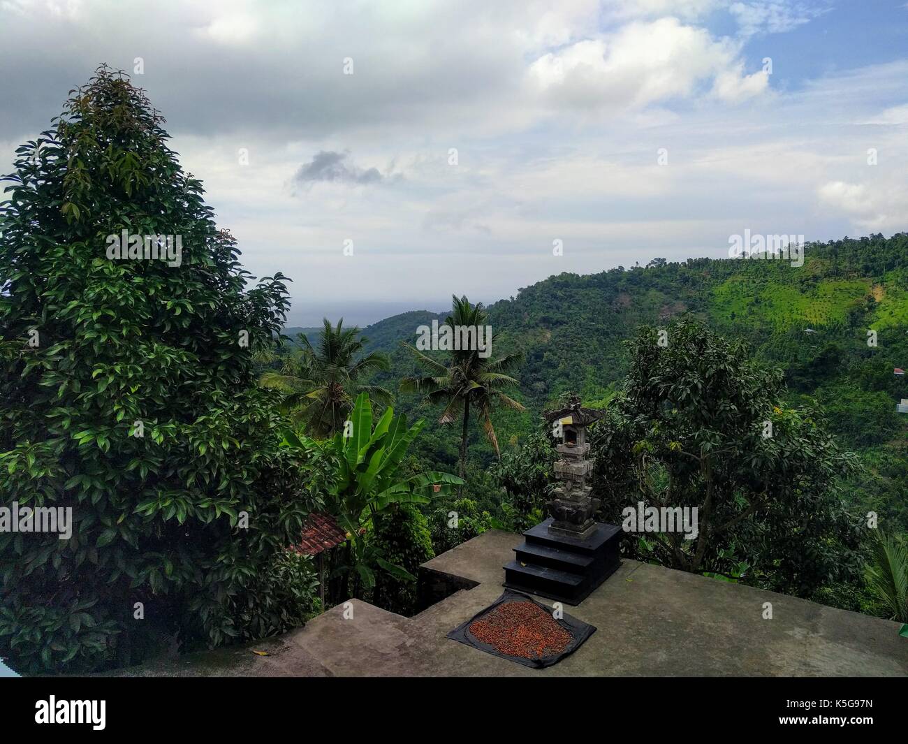 view of bali countryside during the day, indonesia Stock Photo - Alamy