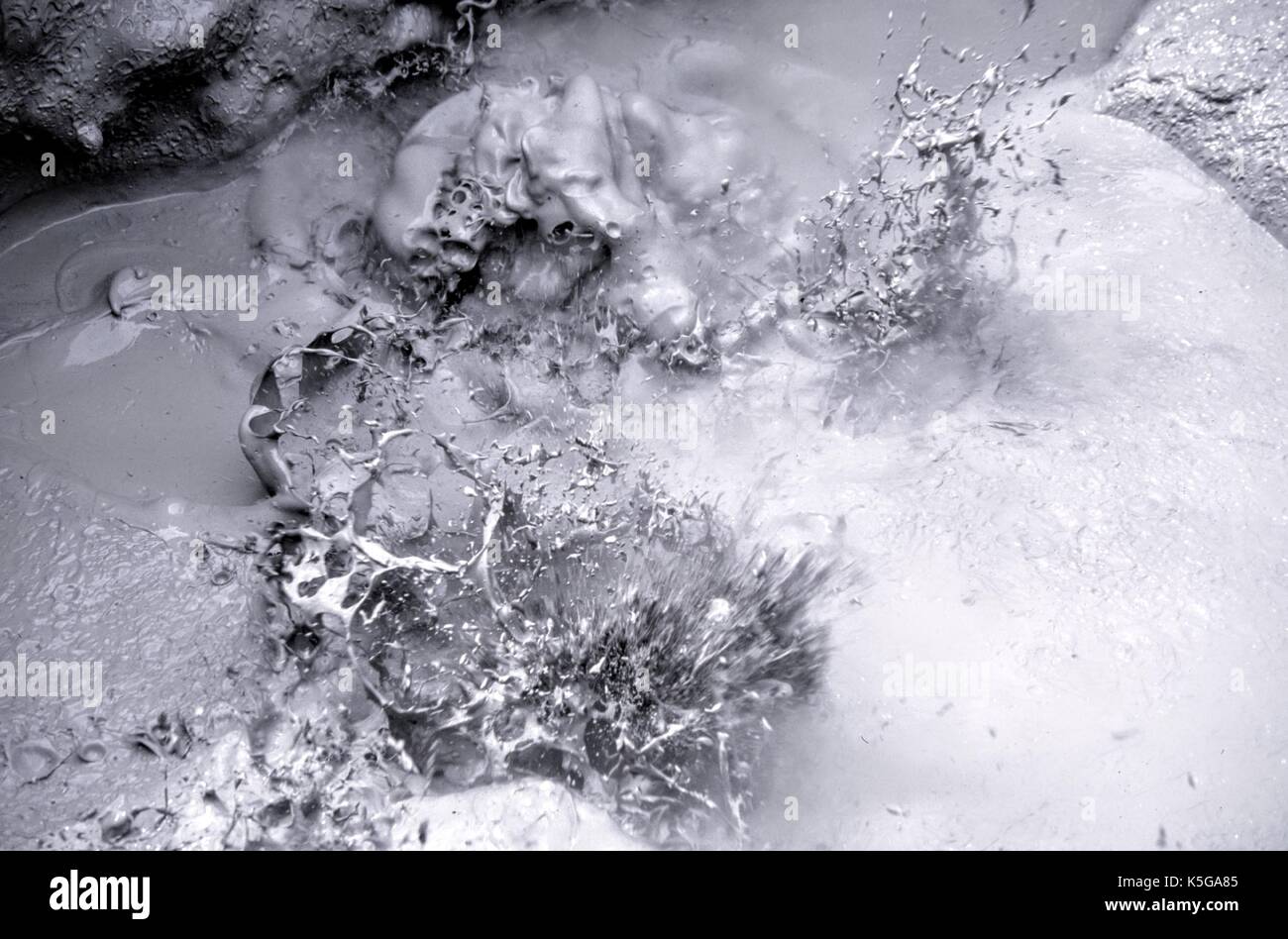 Volcanic hot mud Rincon de la Vieja volcano Costa Rica Stock Photo - Alamy