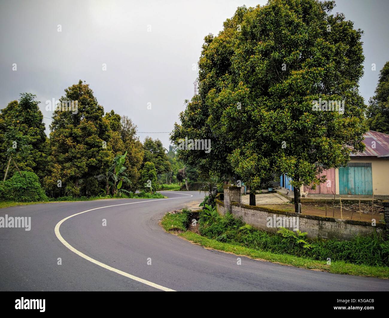 view of bali countryside during the day, indonesia Stock Photo - Alamy