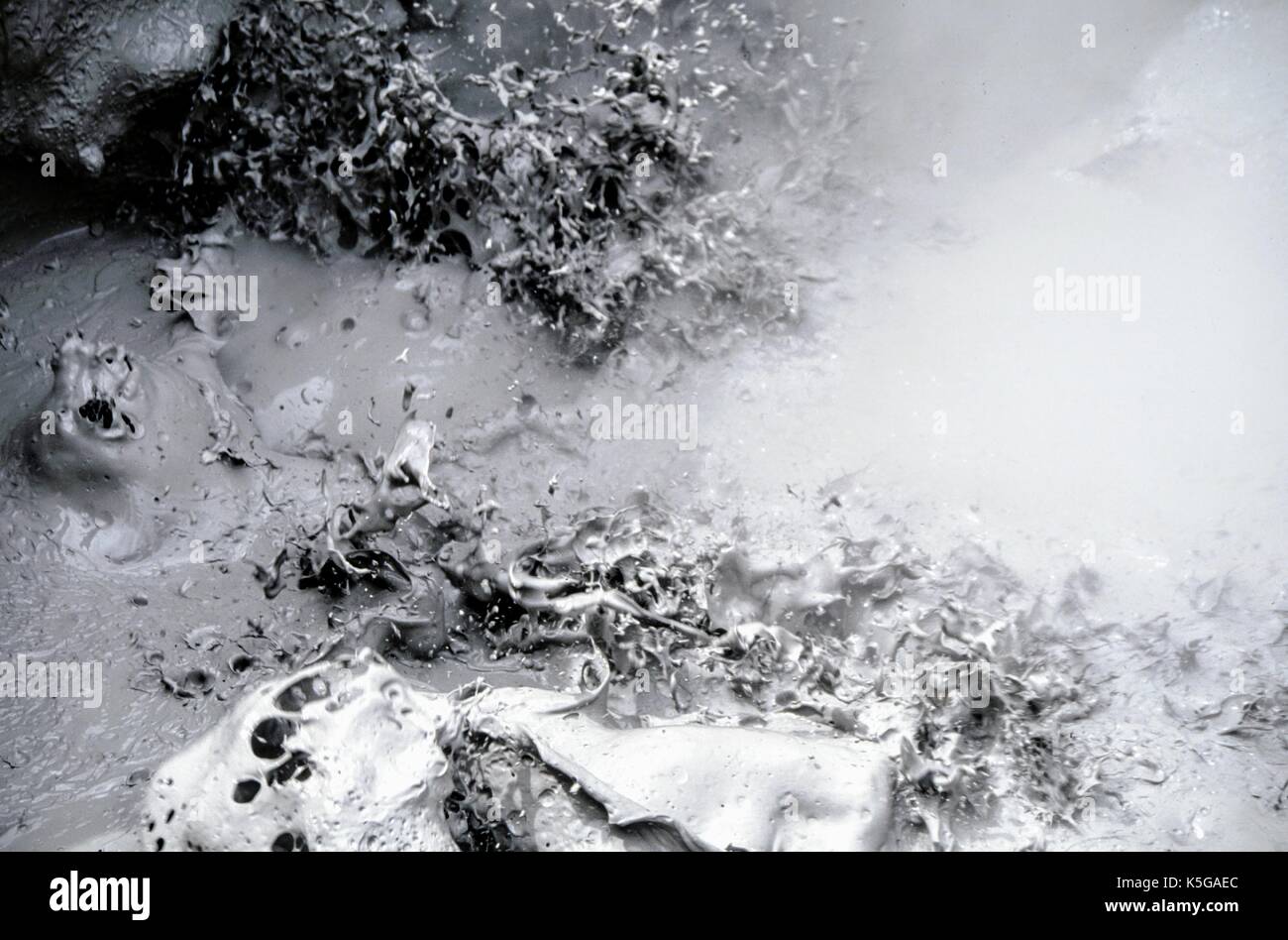 Volcanic hot mud Rincon de la Vieja volcano Costa Rica Stock Photo - Alamy