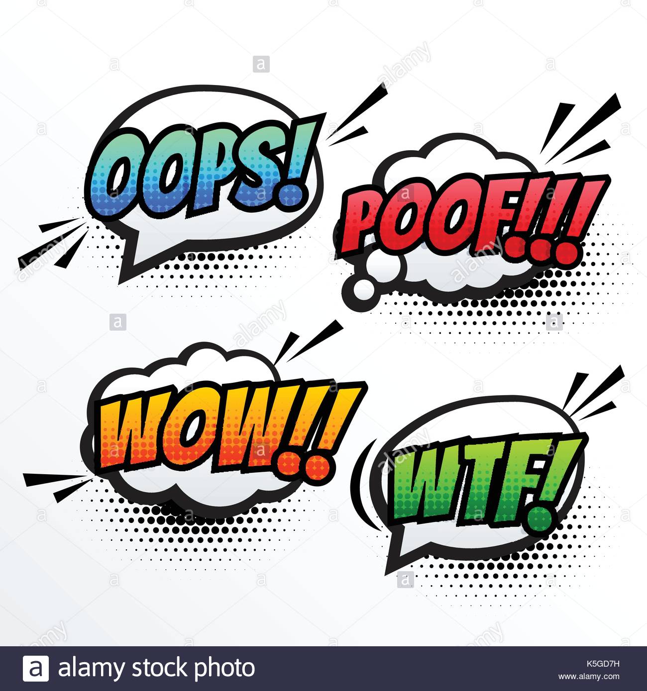 Comic Book Text Sound Effect Stock Photos & Comic Book Text Sound ...