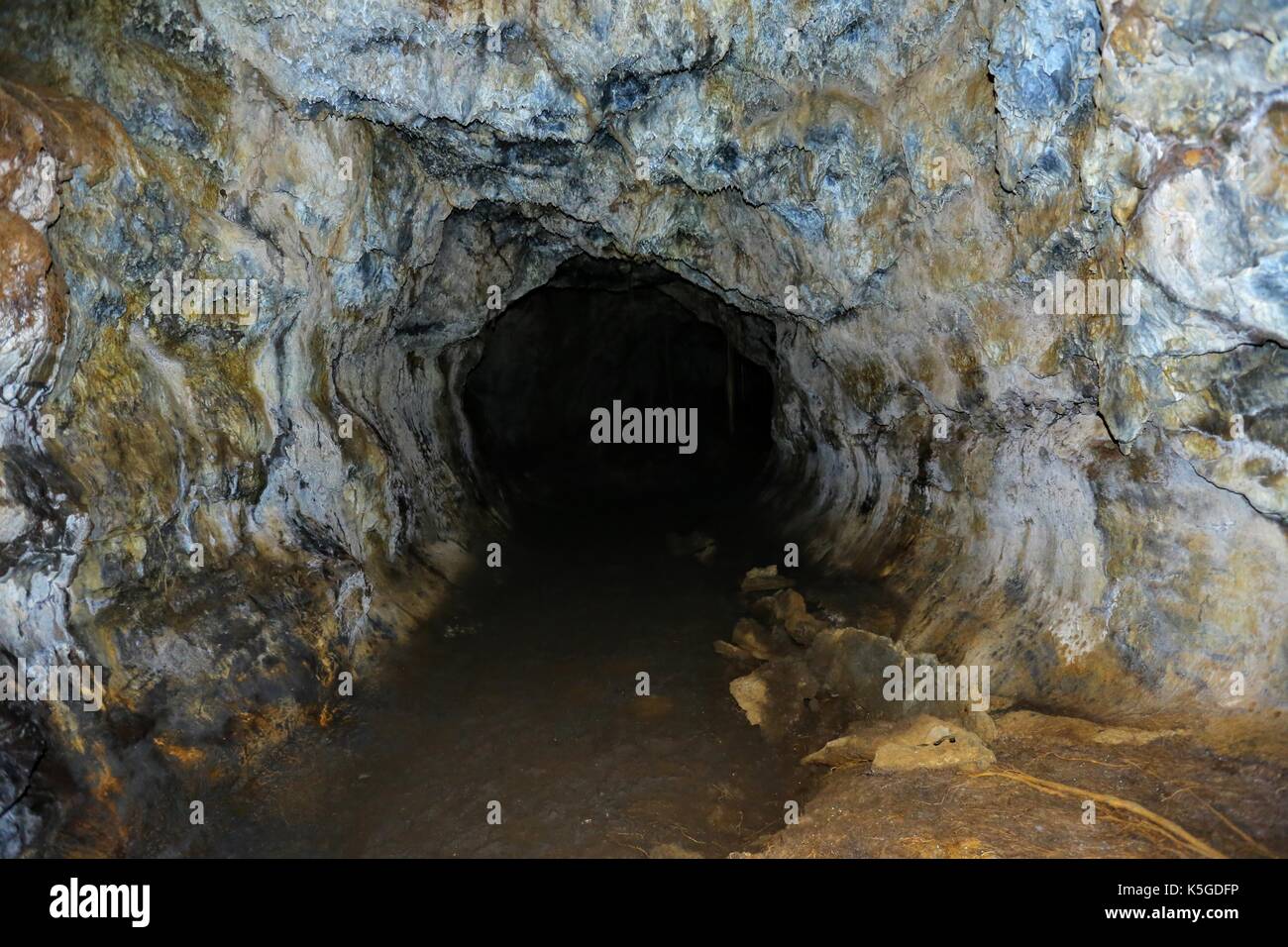 Old lava cave Masaya volcano Nicaragua Stock Photo - Alamy