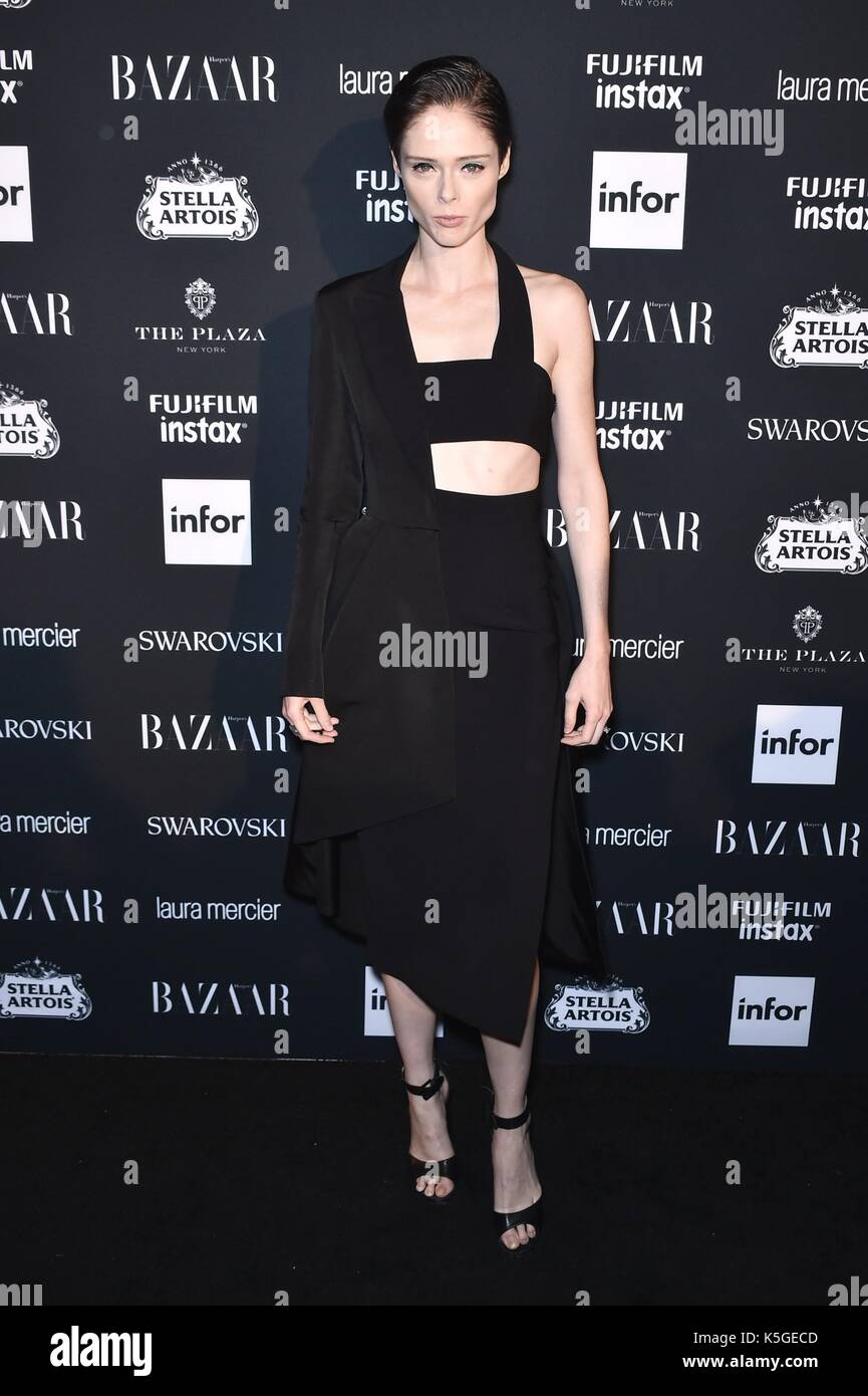 New York, NY, USA. 8th Sep, 2017. Coco Rocha at arrivals for Harper's ...