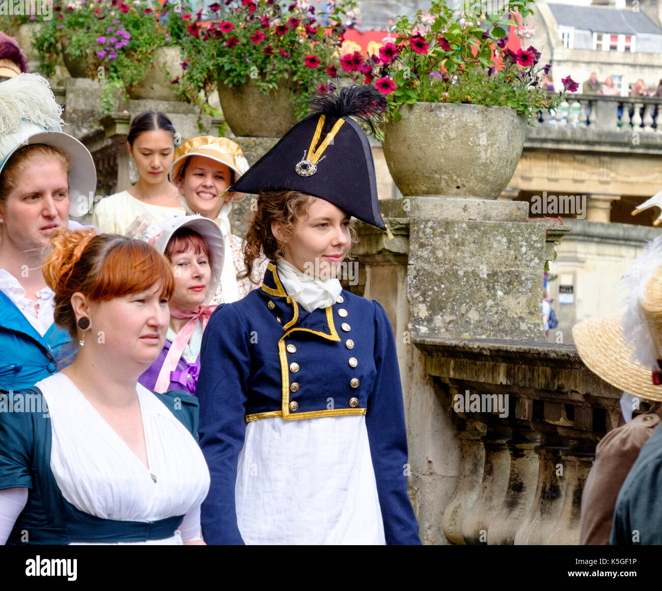 Jane austen regency costumed parade hi-res stock photography and images ...