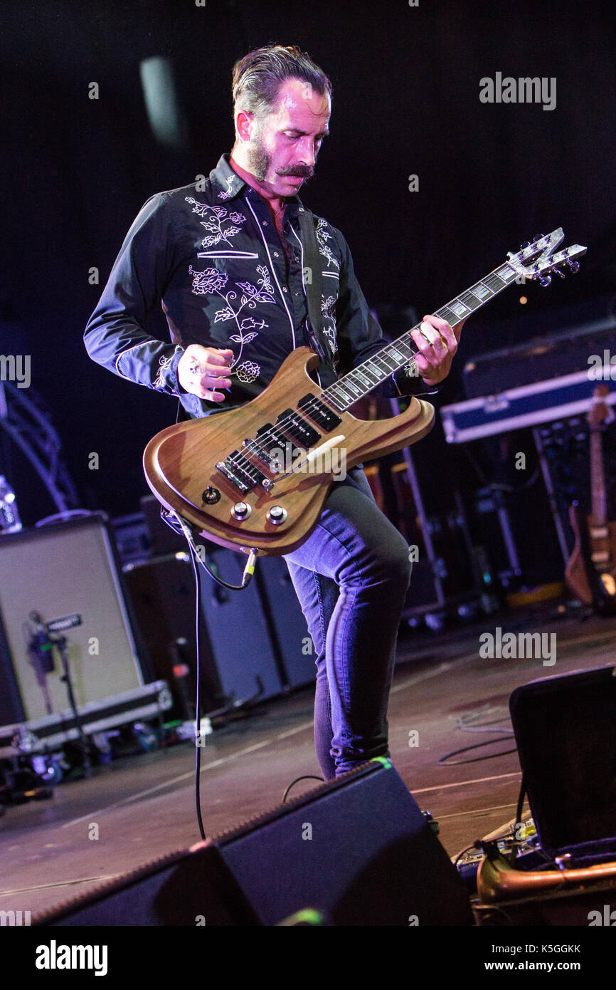 Fontaneto d'Agogna, Italy. 08th Sep, 2017. The Italian rock band ...