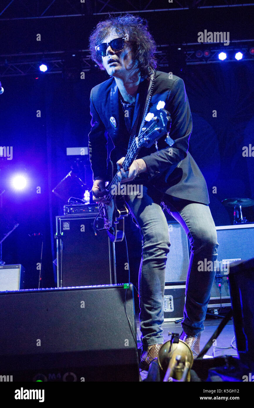 Fontaneto d'Agogna, Italy. 08th Sep, 2017. The Italian rock band ...