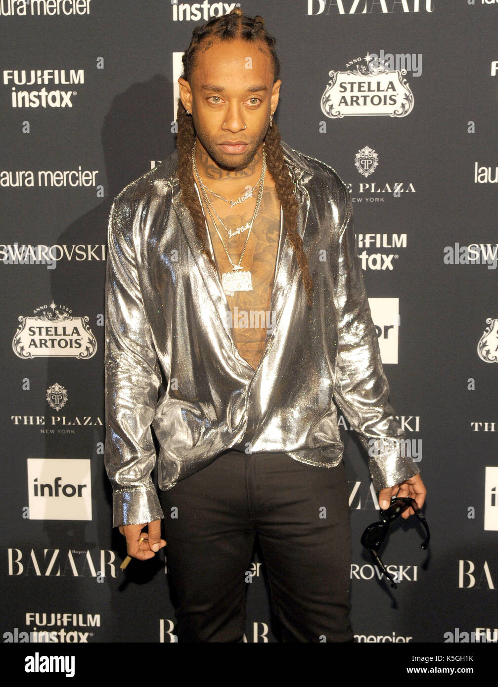 NEW YORK, NY - SEPTEMBER 08:Ty Dollar Sign attend the 2017 Harper's ...