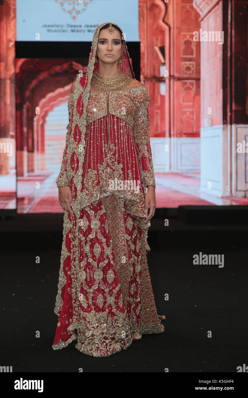 London UK 09 Sep.2017 The runway show at the Asiana bridal week end in ...