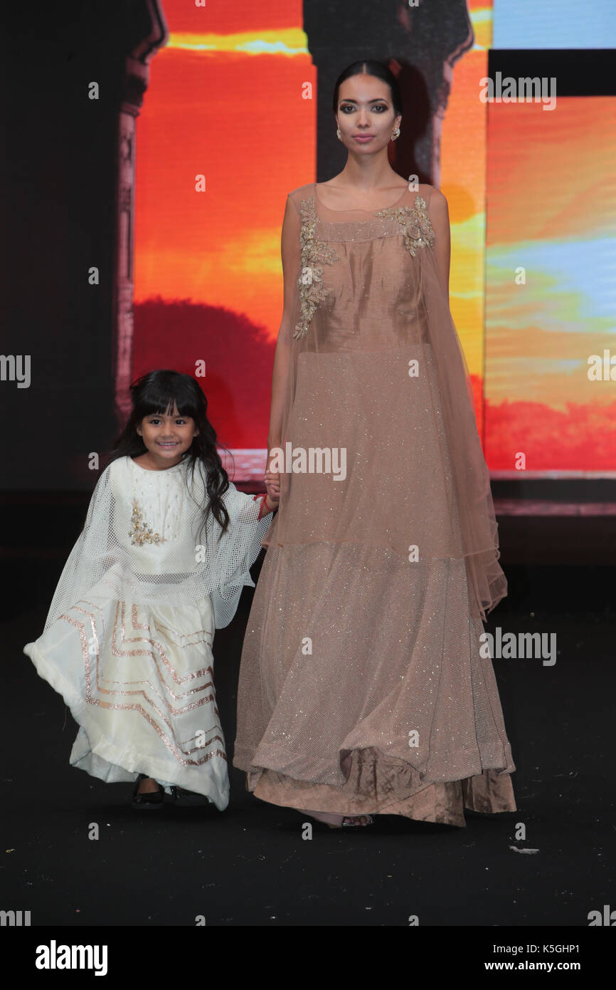 London UK 09 Sep.2017 The runway show at the Asiana bridal week end in ...