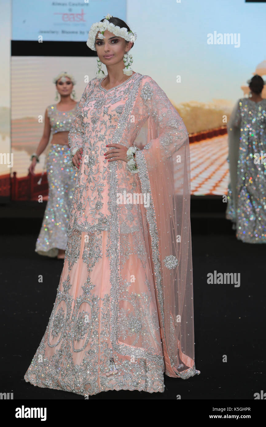 London UK 09 Sep.2017 The runway show at the Asiana bridal week end in ...