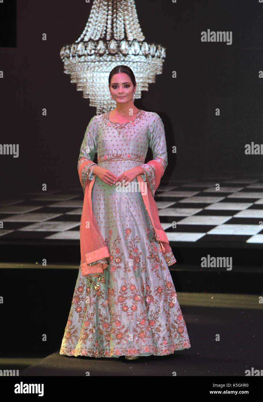 London UK 09 Sep.2017 The runway show at the Asiana bridal week end in ...