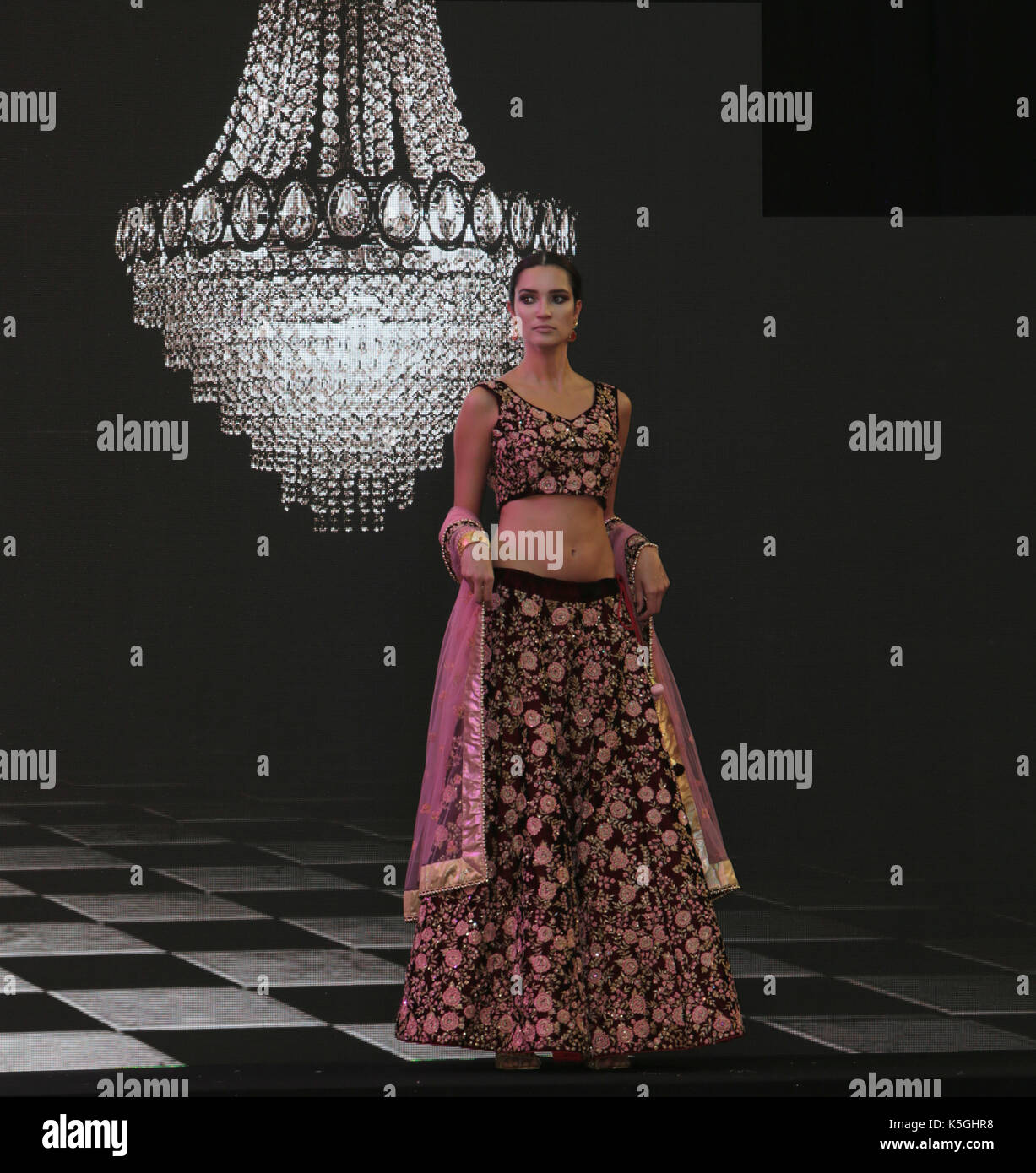 London UK 09 Sep.2017 The runway show at the Asiana bridal week end in ...