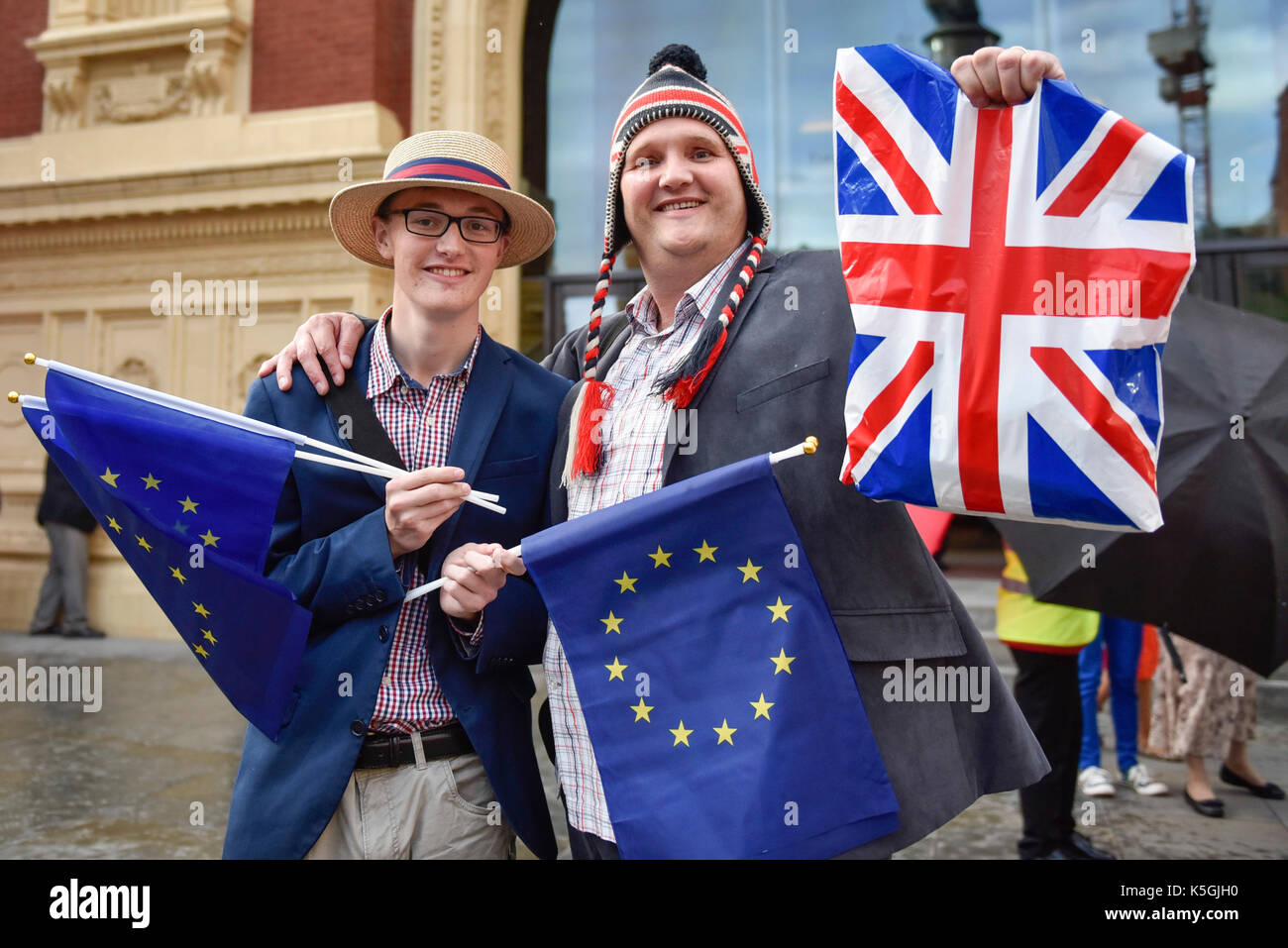Royal albert hall proms flags hi-res stock photography and images - Alamy