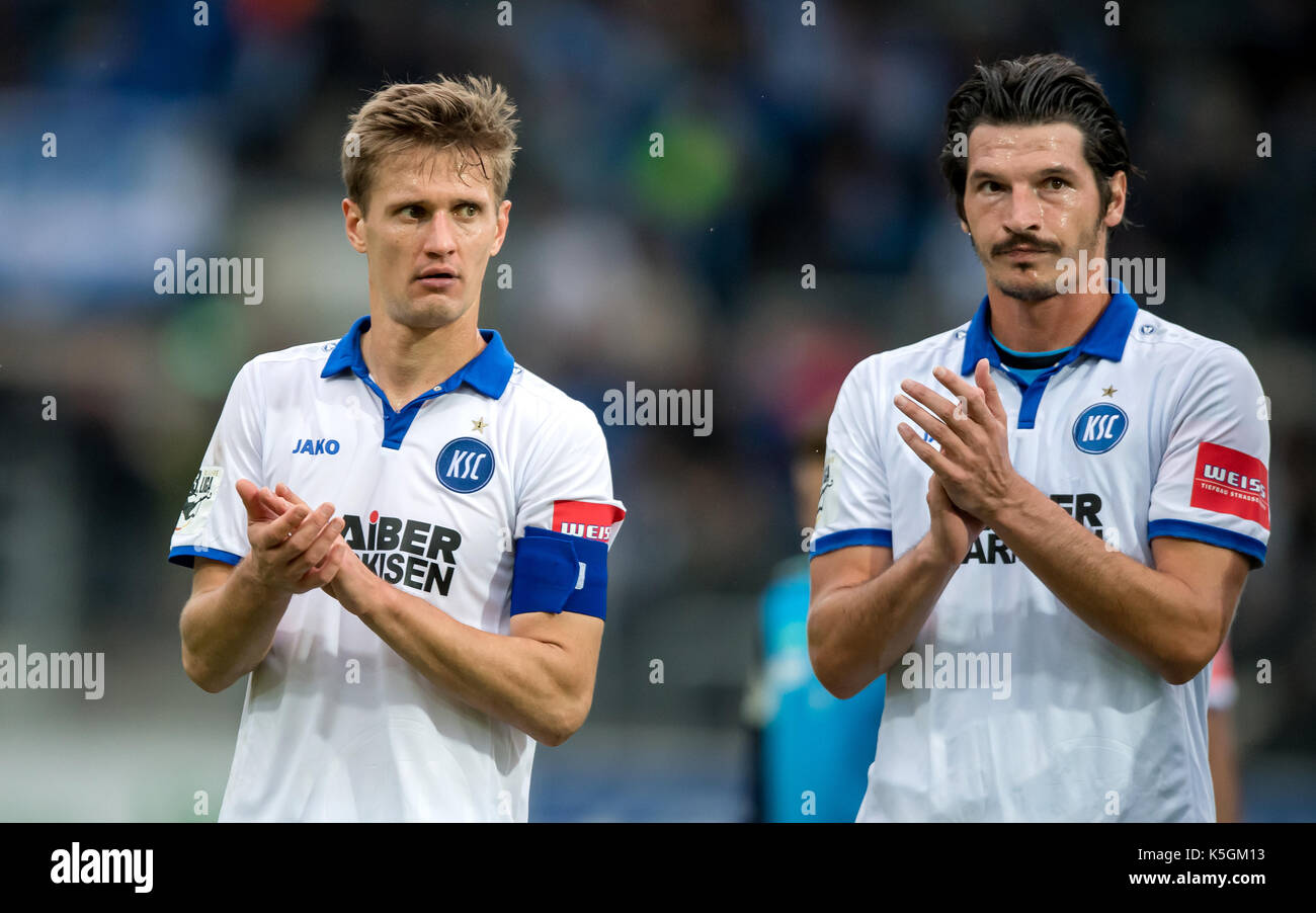 Chemnitz, Deutschland. 09th Sep, 2017. Kai Buelow und Dominik Stroh ...