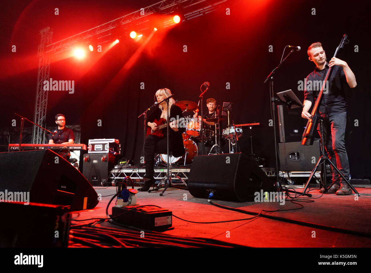 London, UK. 9th September, 2017. Earl (real name Kate Earl) performing ...