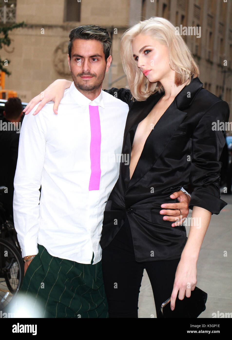 New York, NY, USA. 8th Sep, 2017. Andrej Pejic arriving to the Daily ...