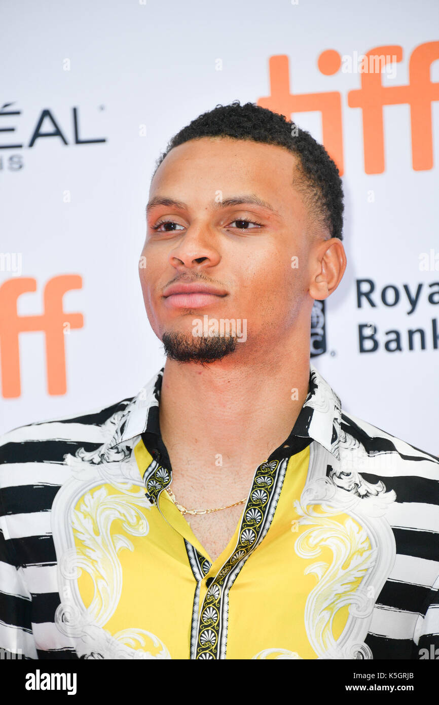 Toronto, Ontario, Canada. 9th Sep, 2017. Canadian sprinter ANDRE ...
