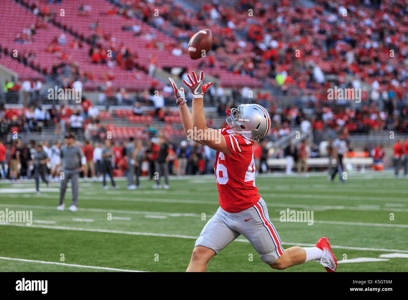 Columbus, Ohio, USA. 9th Sep, 2017. Ohio State Buckeyes cornerback Cin ...