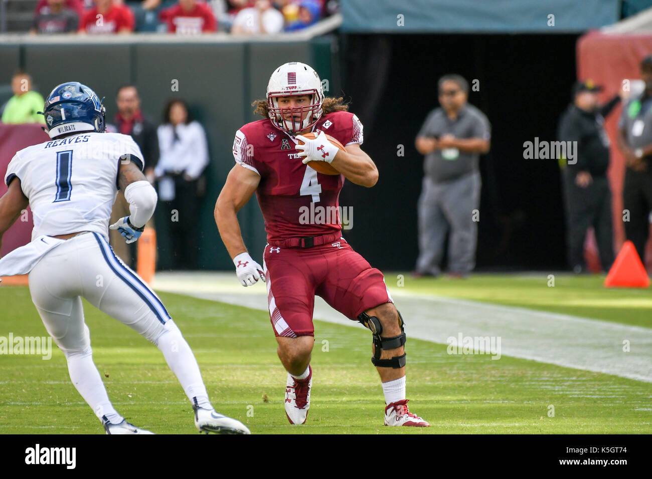 Philadelphia, Pennsylvania, USA. 9th Sep, 2017. NICK SHARGA FB (4) of ...